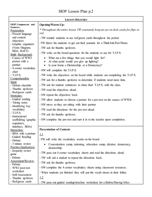 LessonPlan.Final | PDF