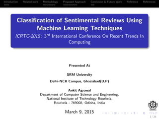 Ankit presentation | PPT