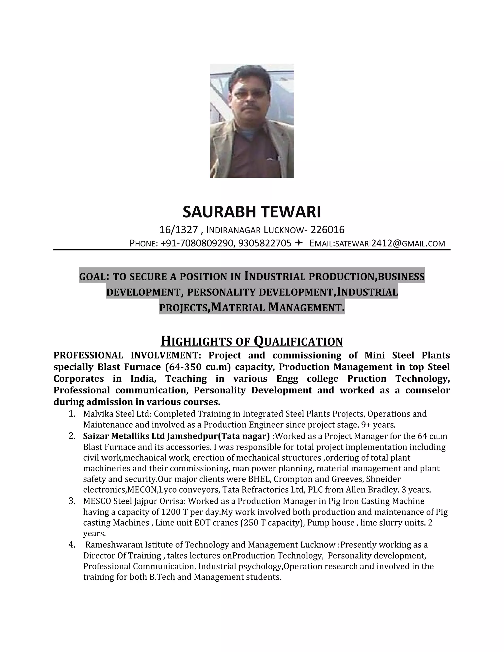 Saurabh Resume | PDF