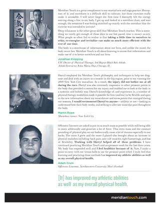 MTSY Testimonials | PDF | Physical Therapy | Wellness