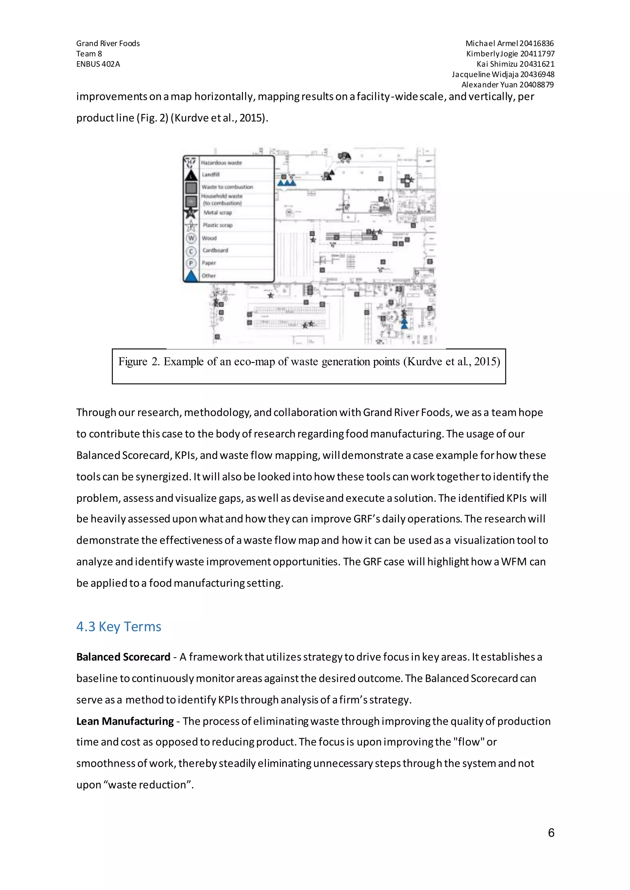 Grand River Foods Waste Management Project Proposal | DOCX