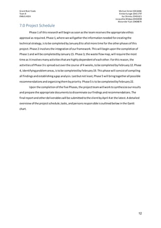 Grand River Foods Waste Management Project Proposal | DOCX