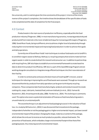 Grand River Foods Waste Management Project Proposal | DOCX