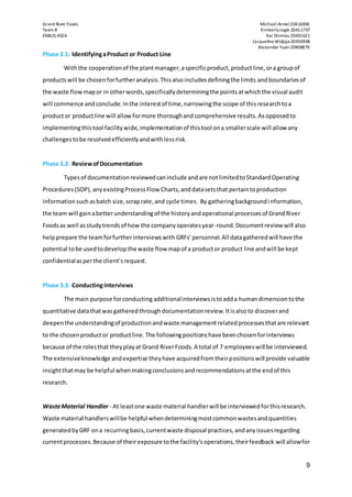 Grand River Foods Waste Management Project Proposal | DOCX