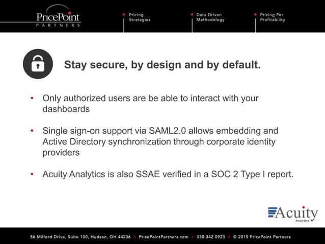 Acuity Analytics Presentation | PPT