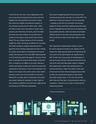 UX & CRO Optimising Accessibility Relevancy And Conversions | PDF