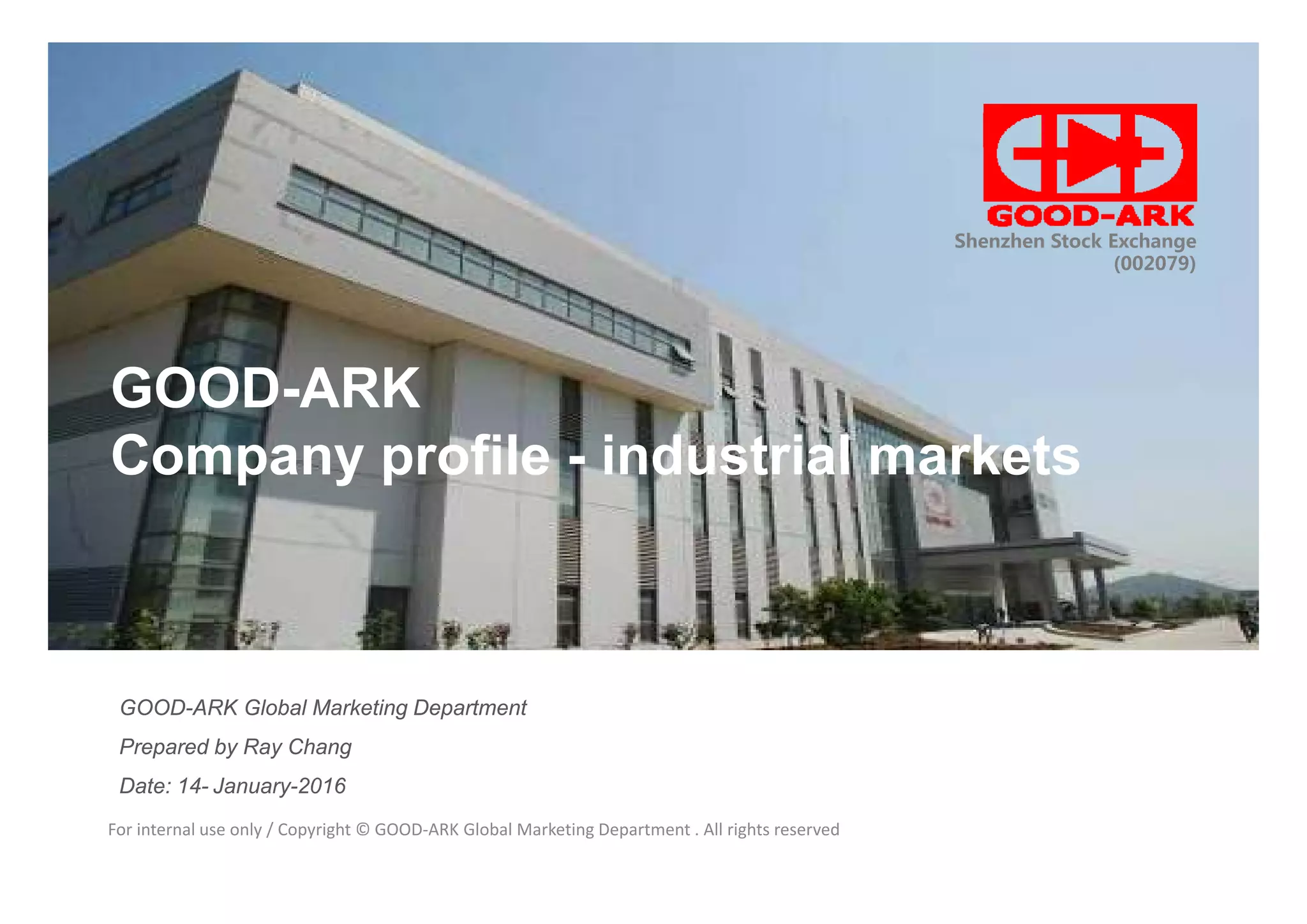 Good-Ark company profile | PDF