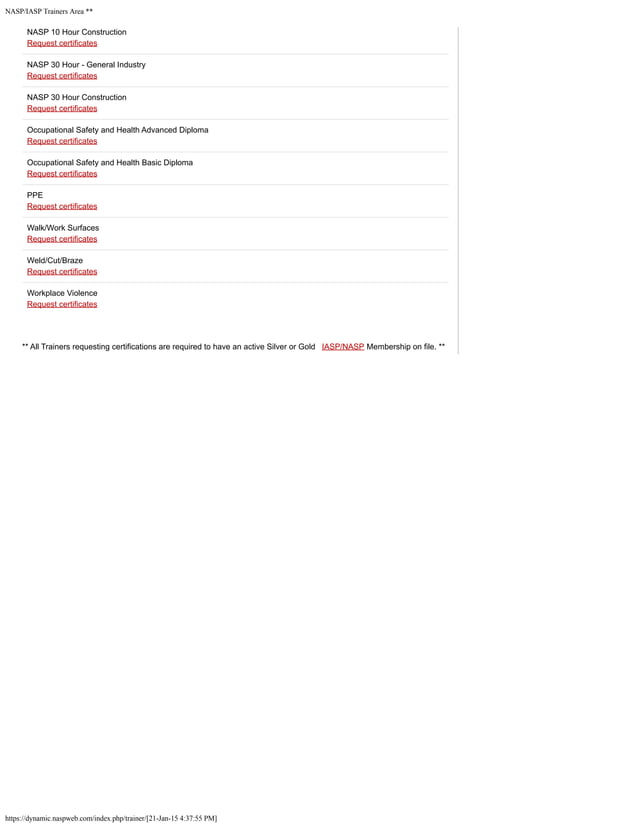 NASP_IASP Trainers Area _ | PDF