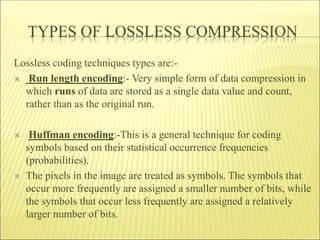 Presentation on Image Compression | PDF