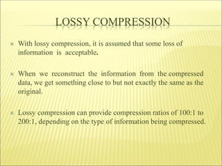 Presentation on Image Compression | PDF