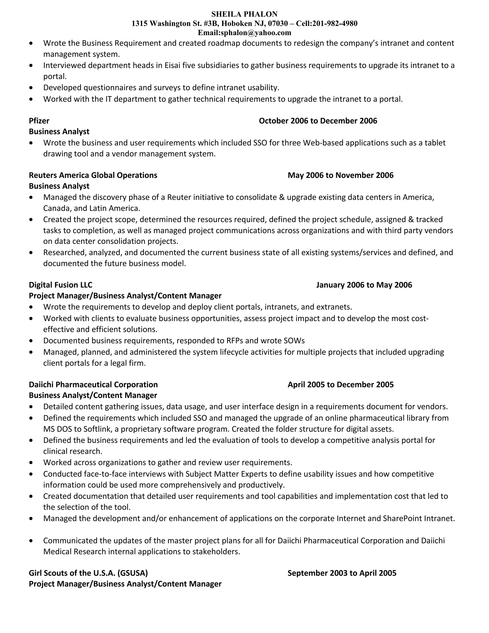 Sheila Phalon_BA_PM_Resume_2016 | DOC