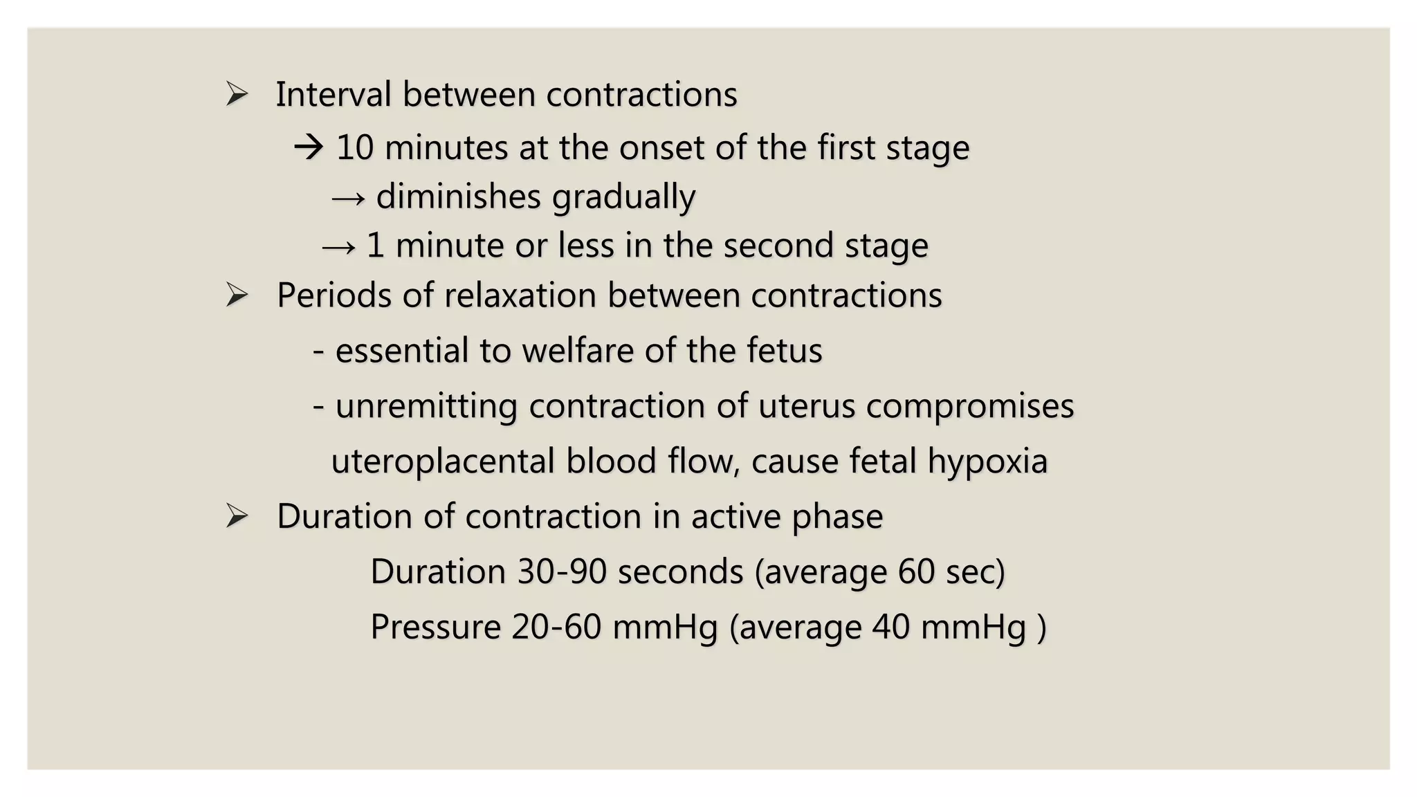 CAUSES AND ONSET OF NORMAL LABOUR | PPTX