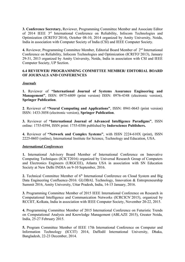 Ajay Vikram Singh | DOC | Computer Networking | Computing