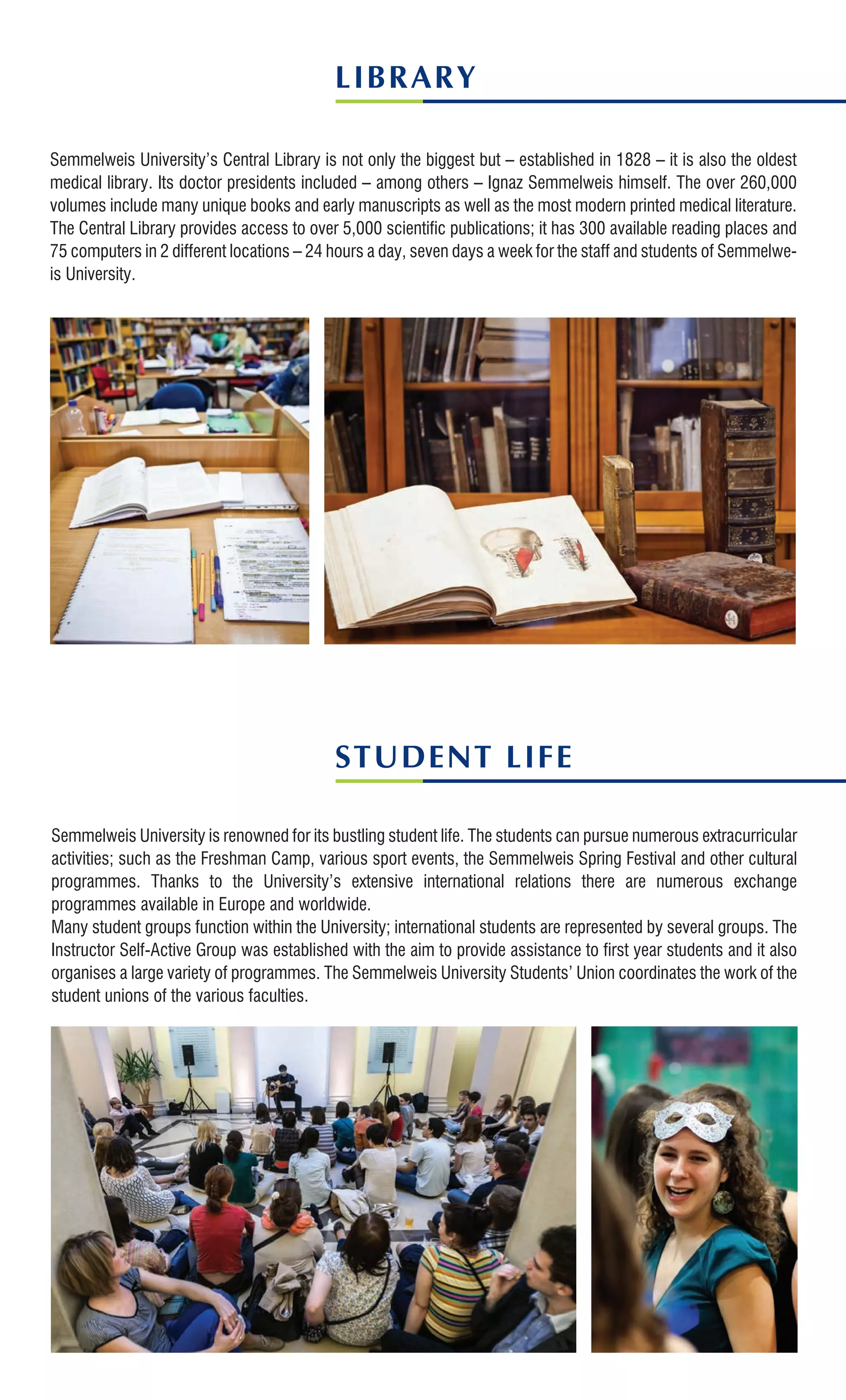 Semmelweis University brochure_2014_small | PDF