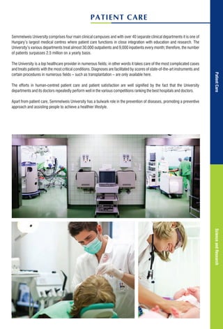 Semmelweis University brochure_2014_small | PDF