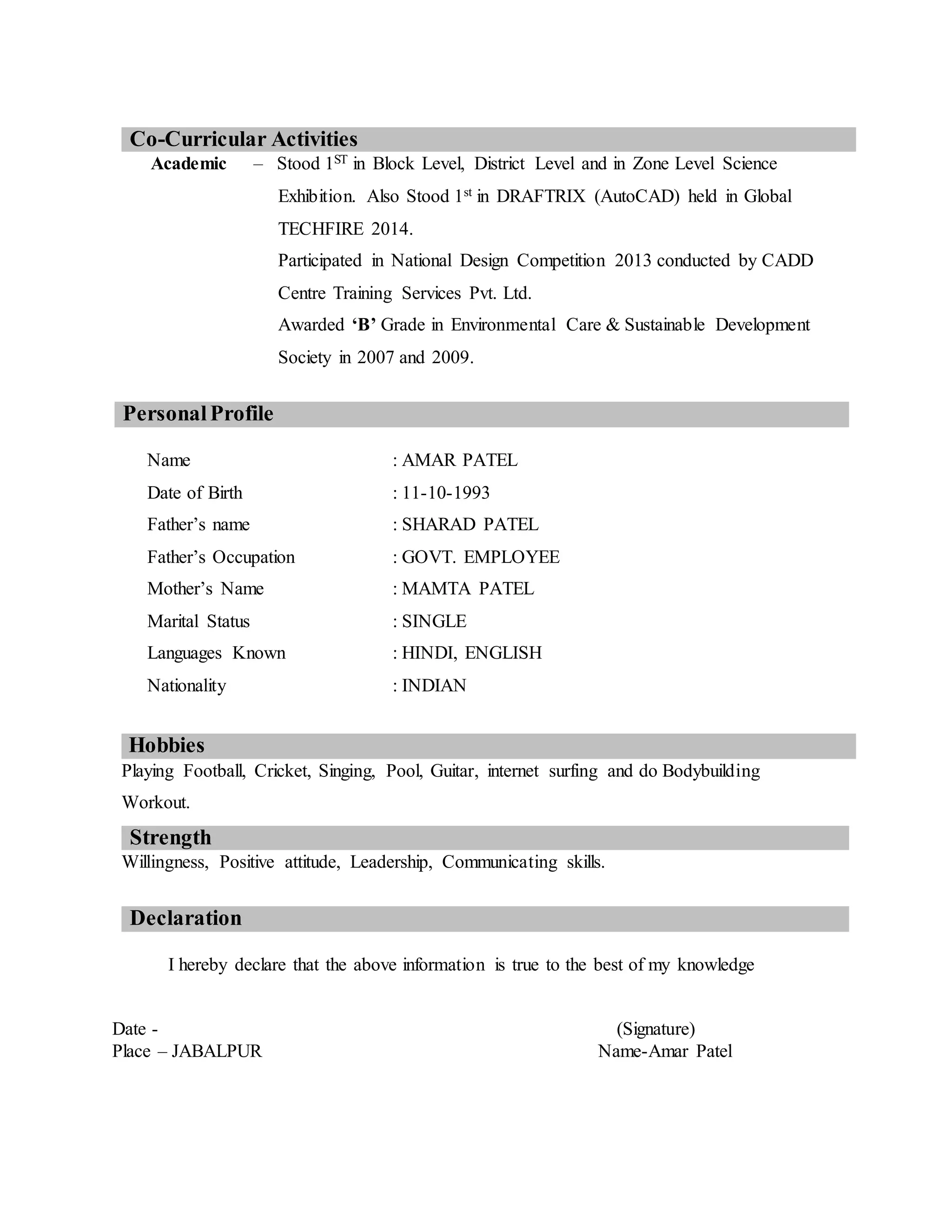 AMAR PATEL_RESUME | DOCX