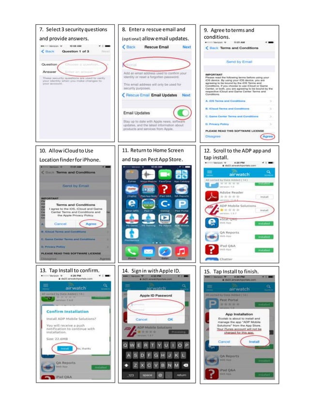 New Employee iPhone – using your Apple ID | PDF