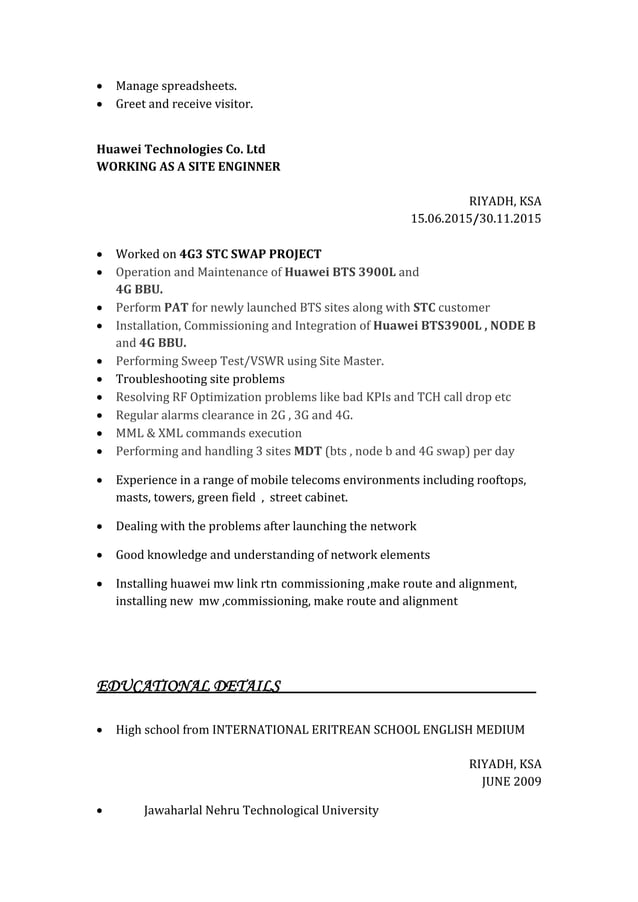 MAJED A.KADER CV | PDF