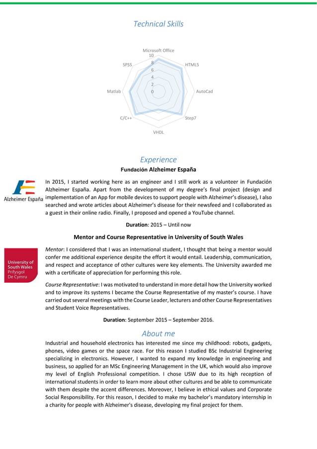 MANUEL DÍAZ SOLA CV English | PDF | Postgraduate Education | College ...