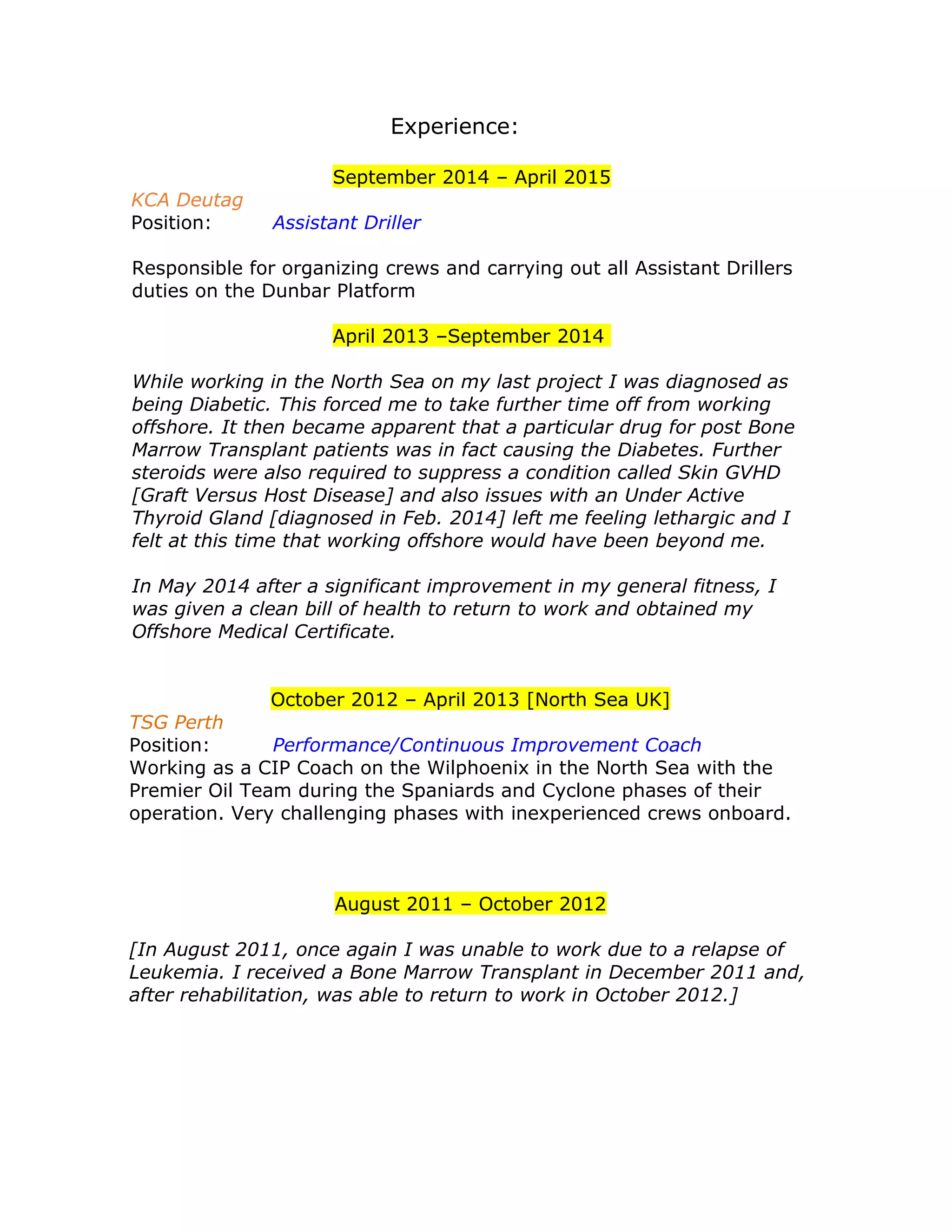 Scott Donaldson CV - Copy - for merge | DOC