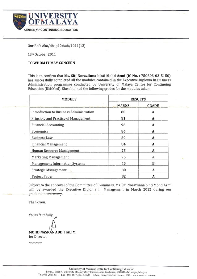 Diploma Transcript | PDF