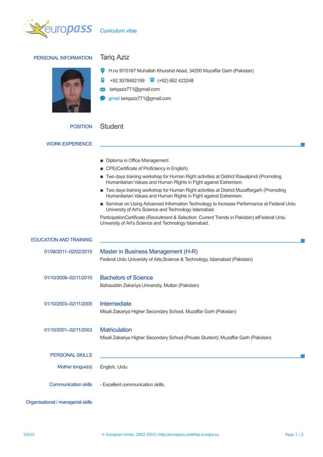 Tariq Resume | PDF