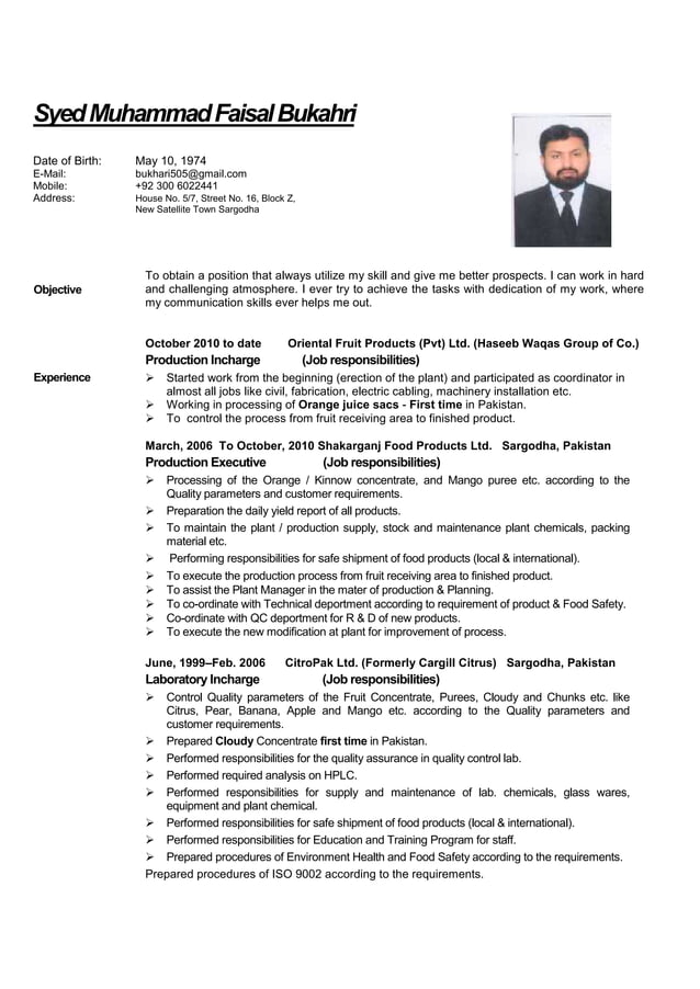 cv_faisal | PDF
