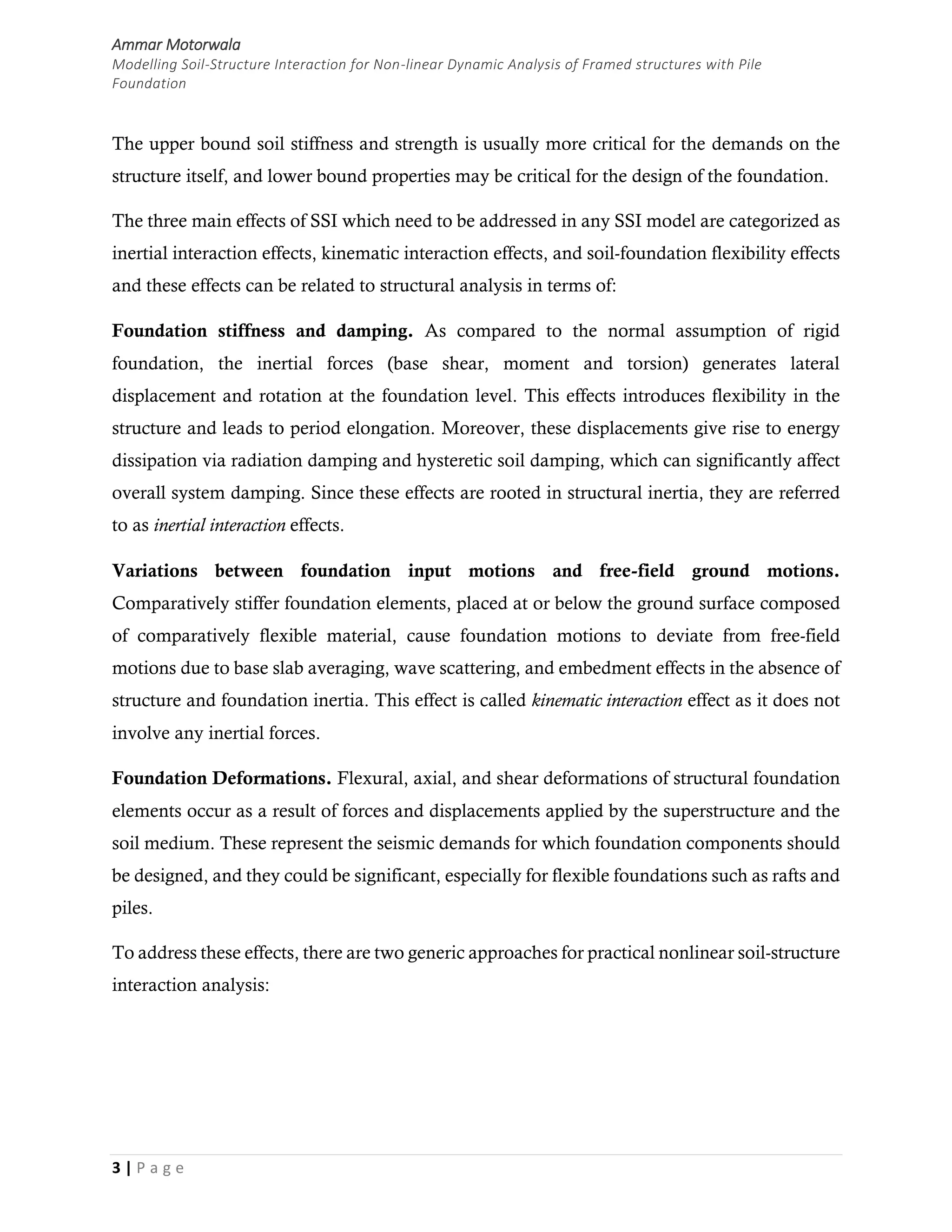 Soil Structure Interaction | PDF