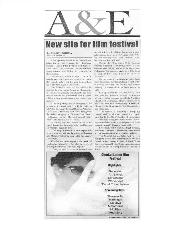 Film Festival Article | PDF