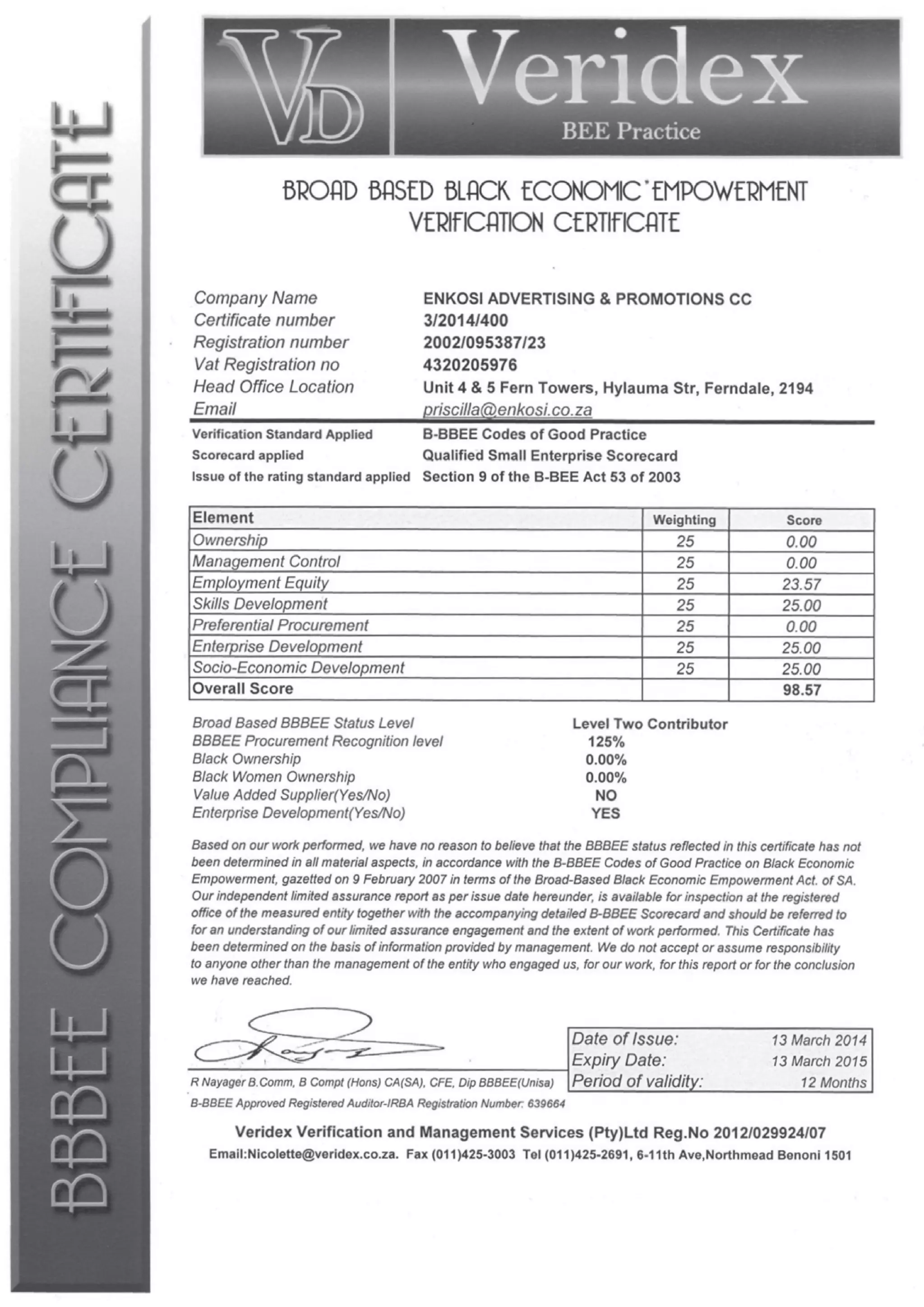 Enkosi - Company Profile - Digital | PDF