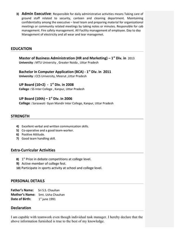 resume.saurabh | PDF