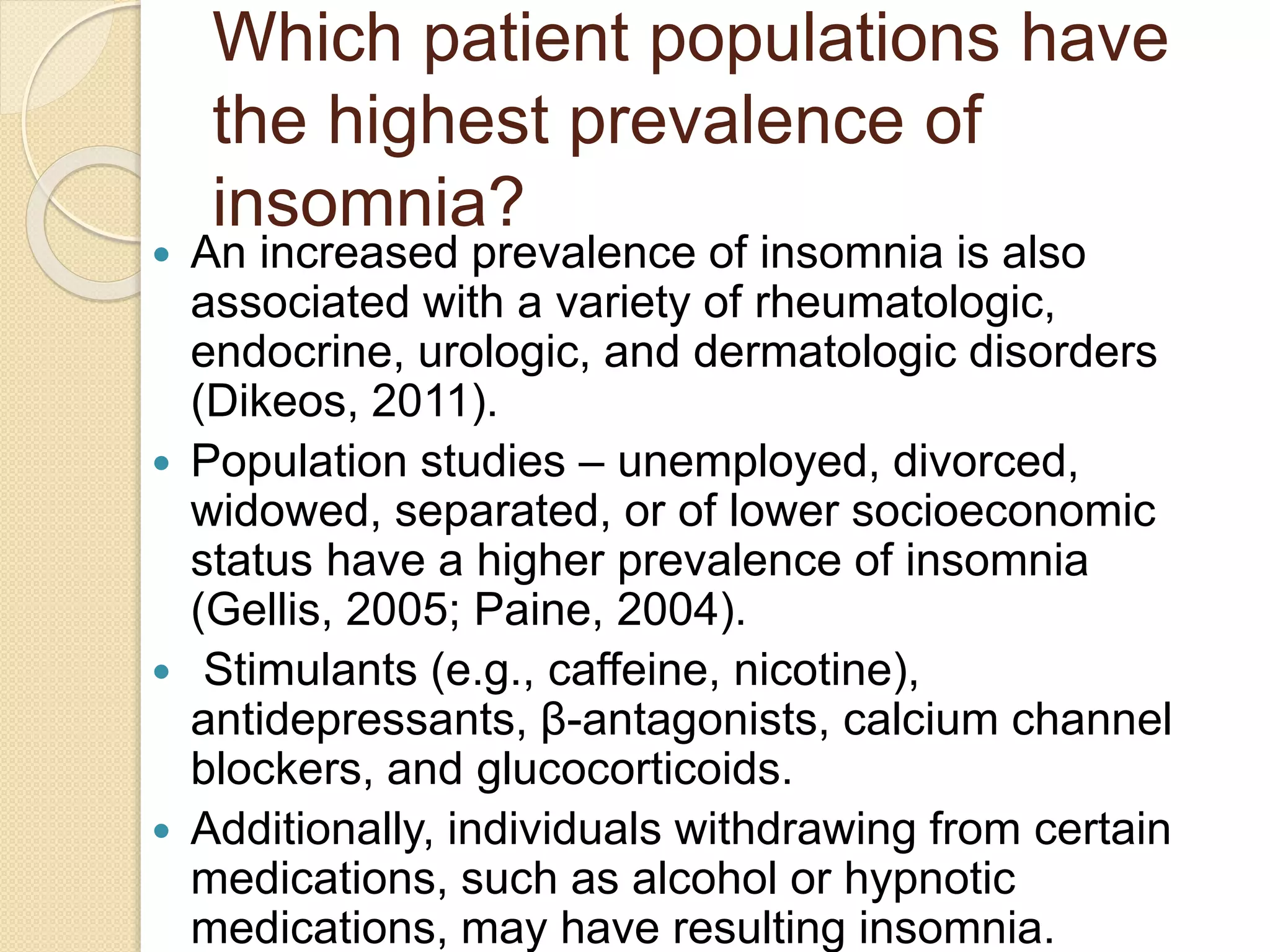 My PPT_Drug treatment of Insomnia | PPTX