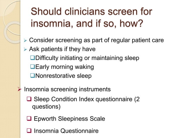 My PPT_Drug treatment of Insomnia | PPTX