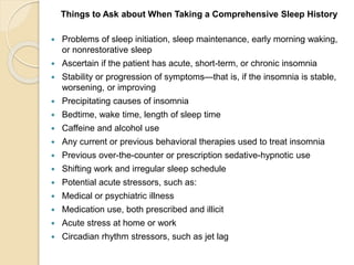 My PPT_Drug treatment of Insomnia | PPTX