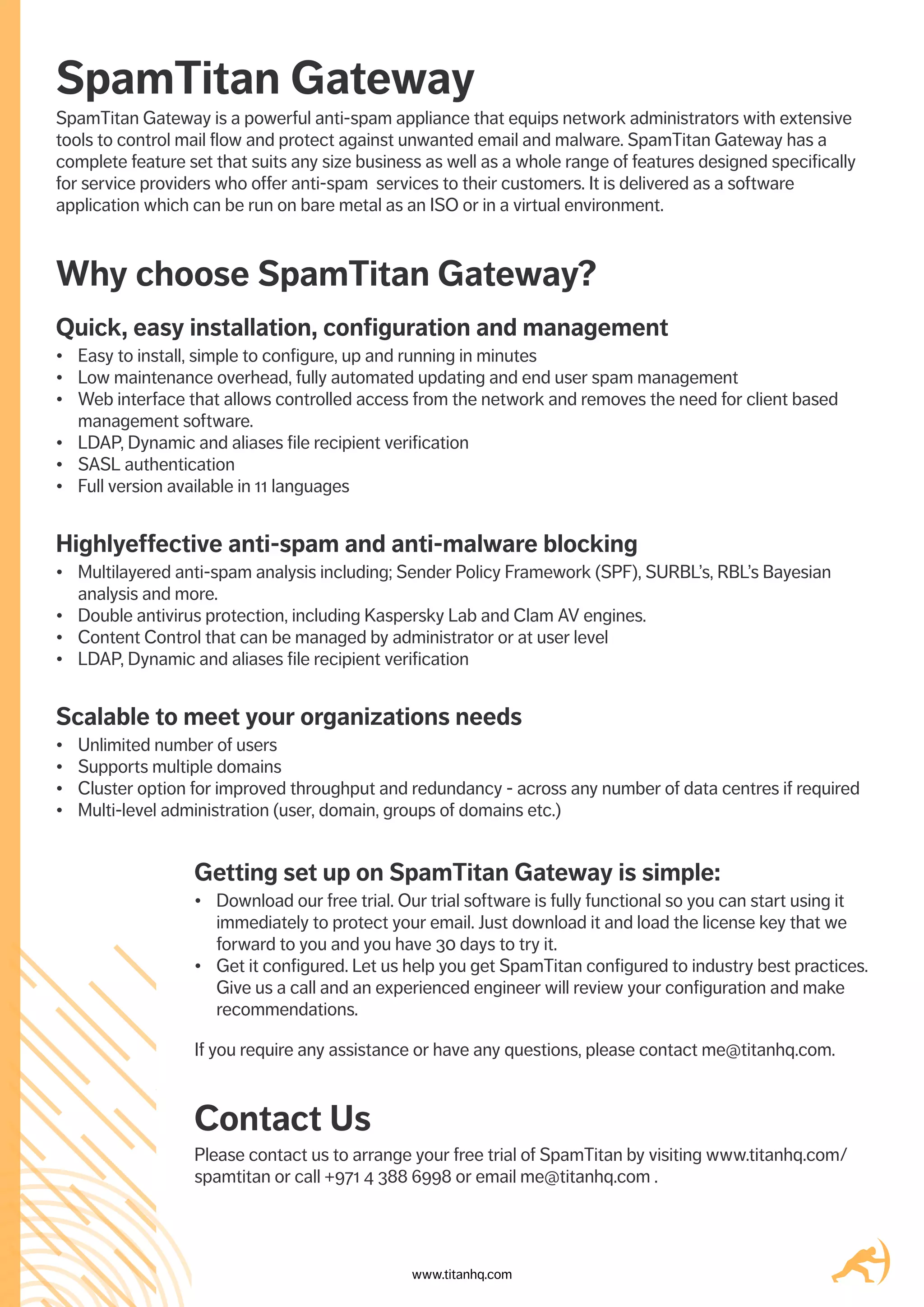 Spamtitan_brochure_V3 | PDF