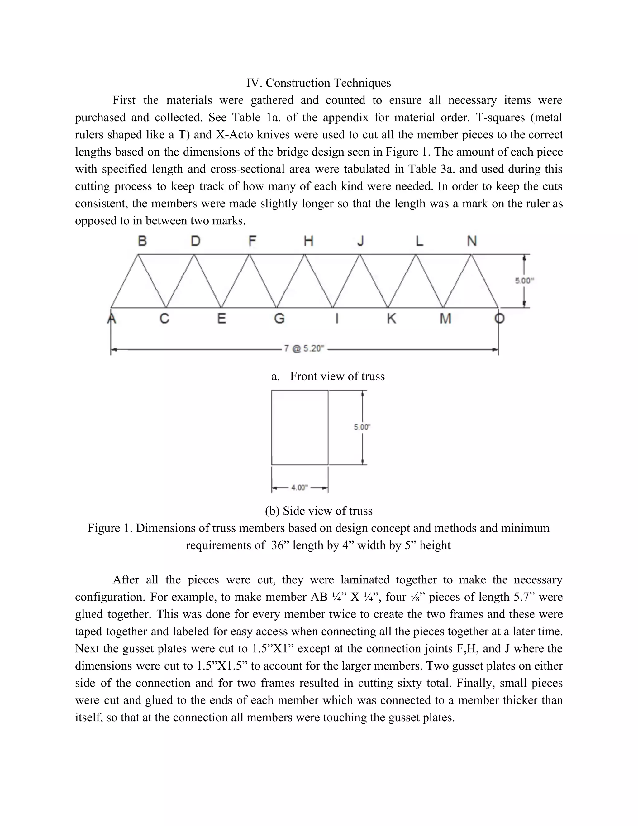 Final Report (Balsa Wood Bridge Design) | PDF