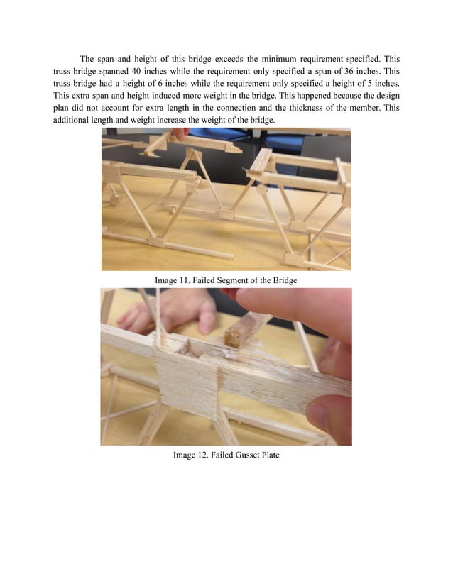 Final Report (Balsa Wood Bridge Design) | PDF