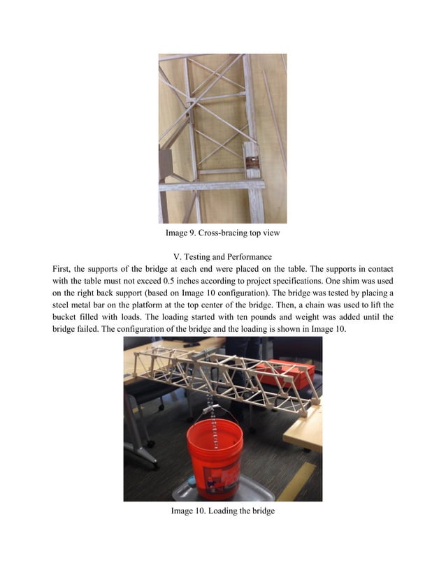 Final Report (Balsa Wood Bridge Design) | PDF