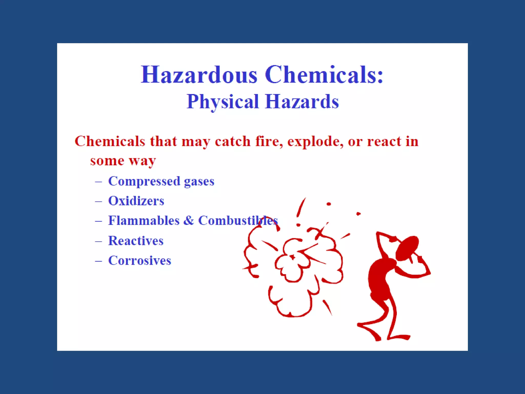 CHEMICALS HAZARDS AND TOXICITY | PPTX
