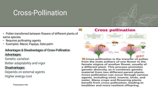 Pollination PPT types of pollination and different types of pollinator ...