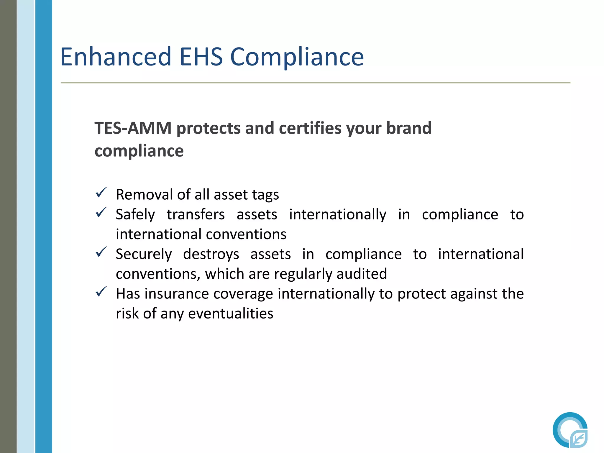 TES-AMM IT Asset Disposition Services | PPTX
