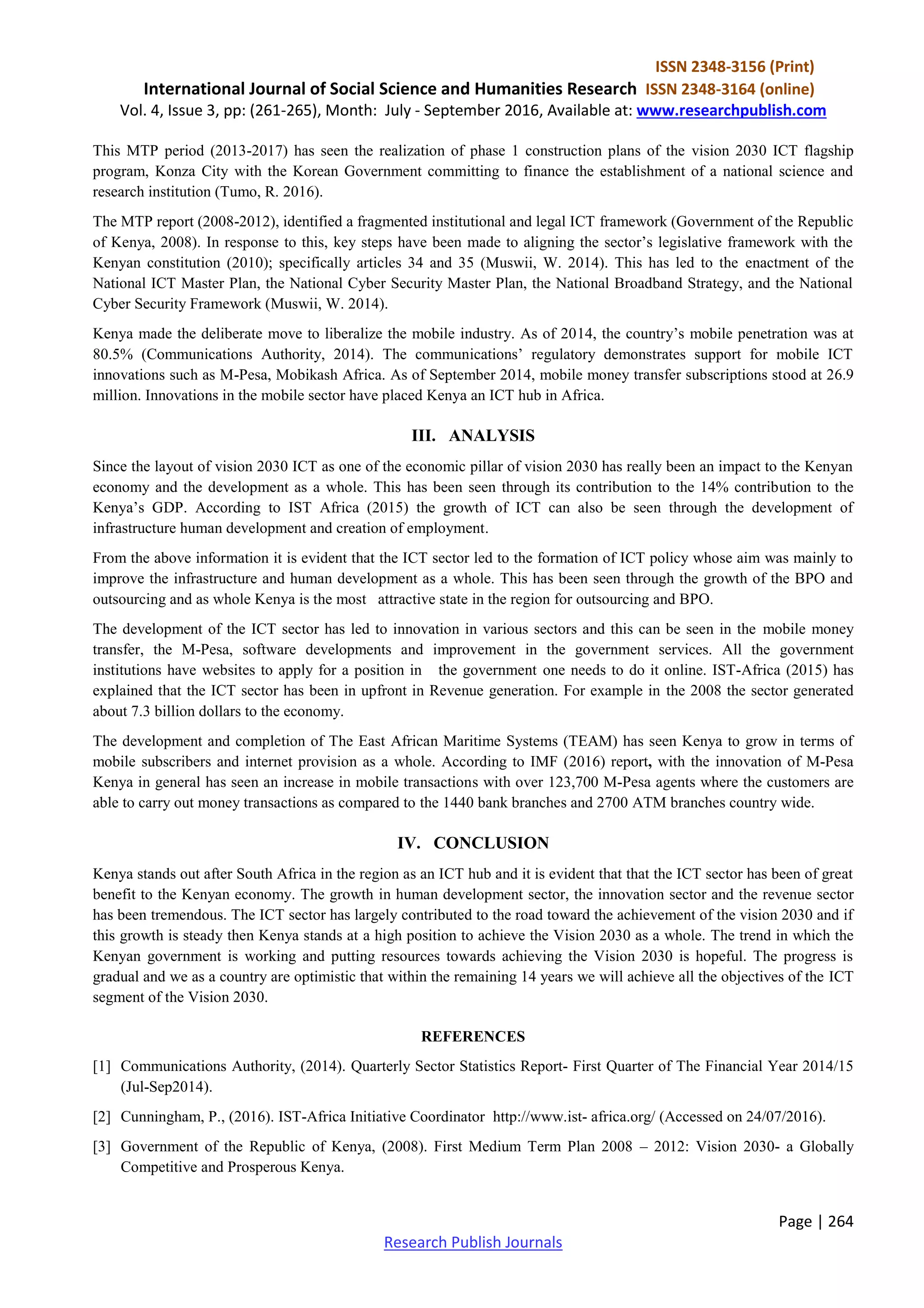 Kenya Vision 2030-3566 | PDF