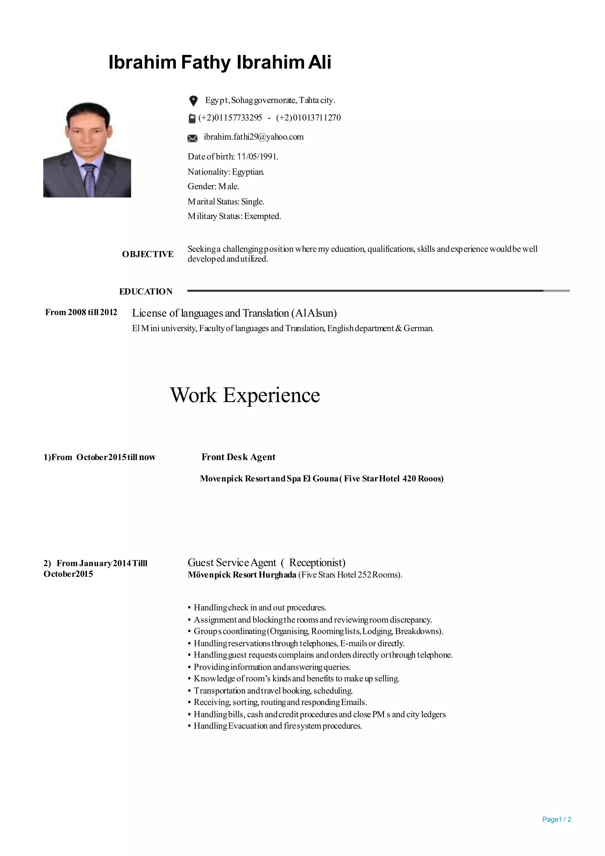 Ibrahim Fathi CV (1) | DOCX