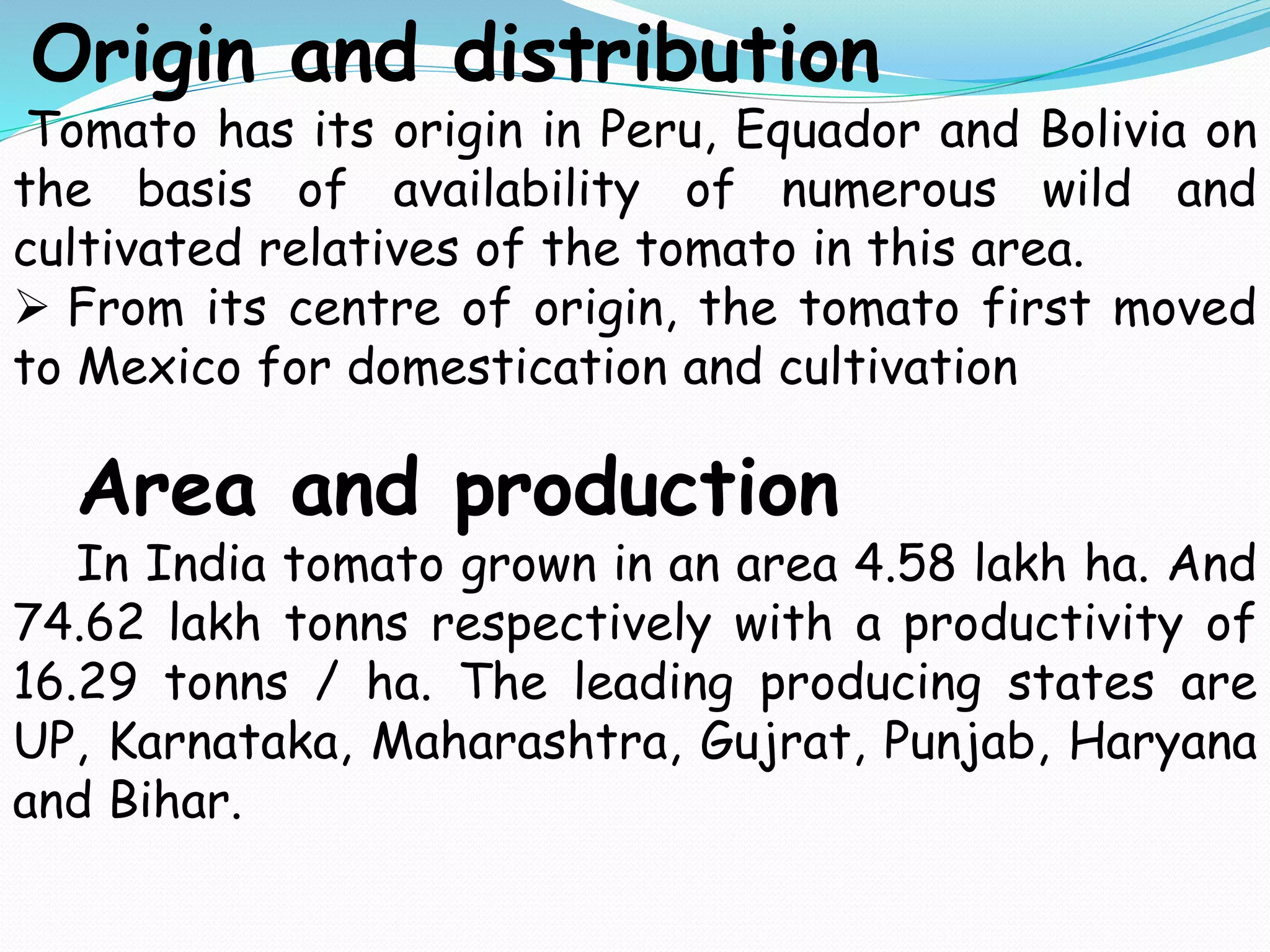 Tomato Breeding | PPTX