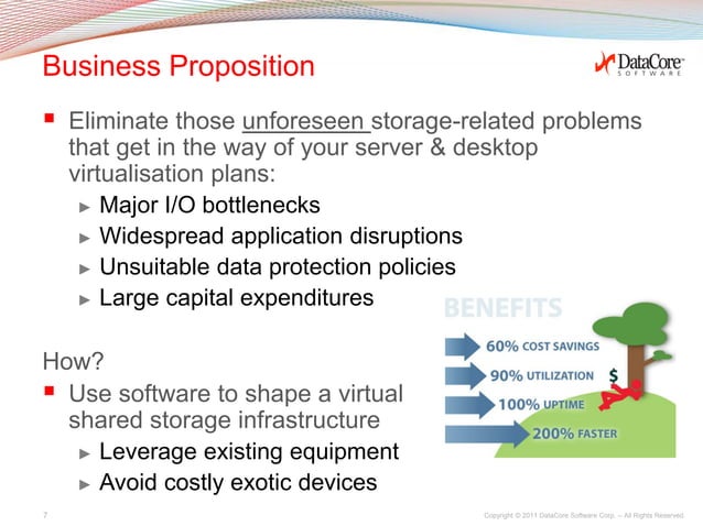 DataCore Software - The one and only Storage Hypervisor | PPT