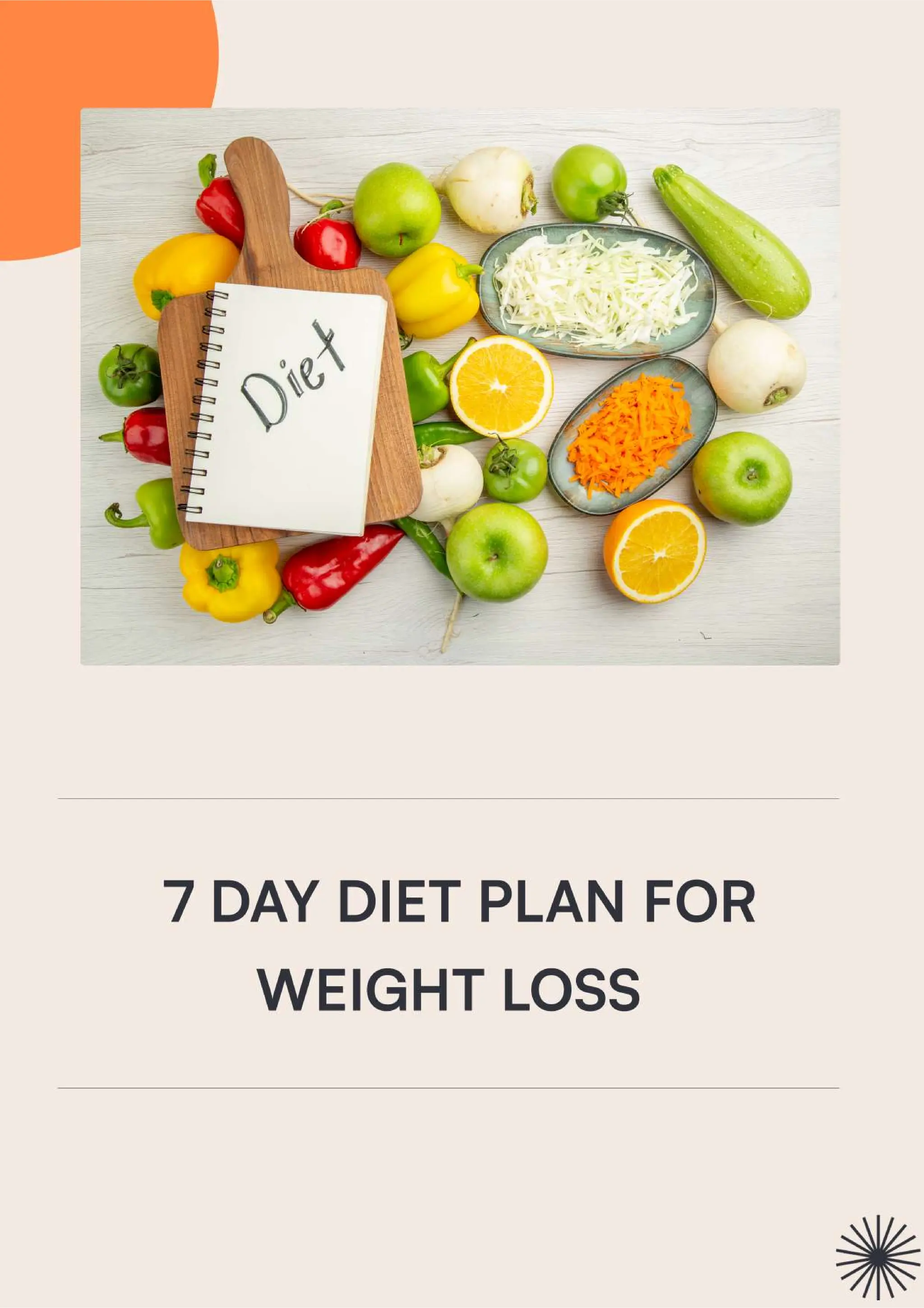 7 Day Diet Plan For Weight Loss.pdf