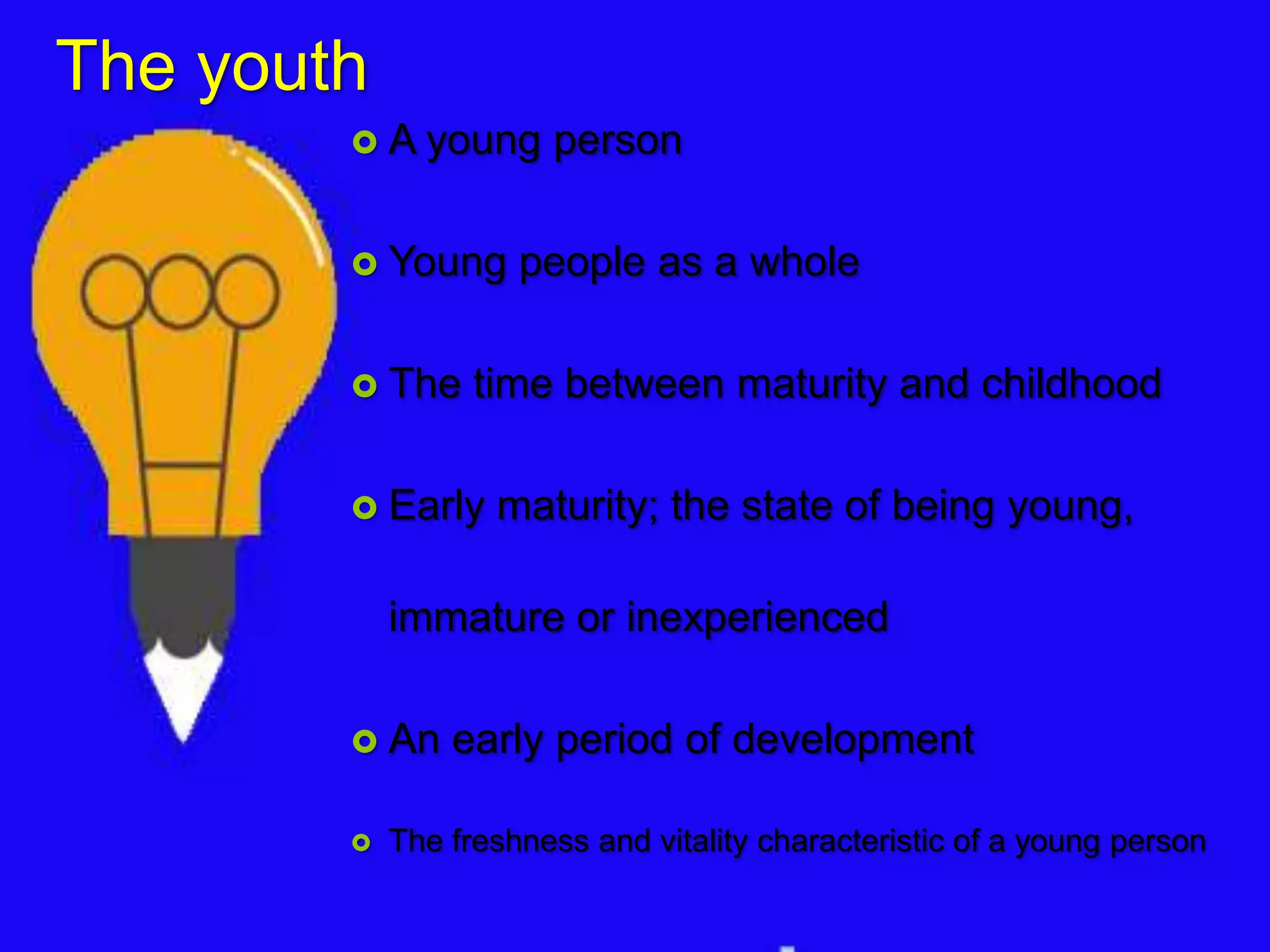 The power of youth | PPTX