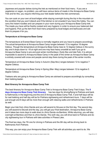 7 Days Annapurna Base Camp Trek : ABC Trek 7 Days Itinerary.pdf