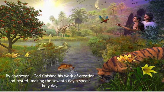 7 days creation.pptx | Christianity | Religion & Spirituality