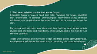 7 days to amazing skin | PPTX